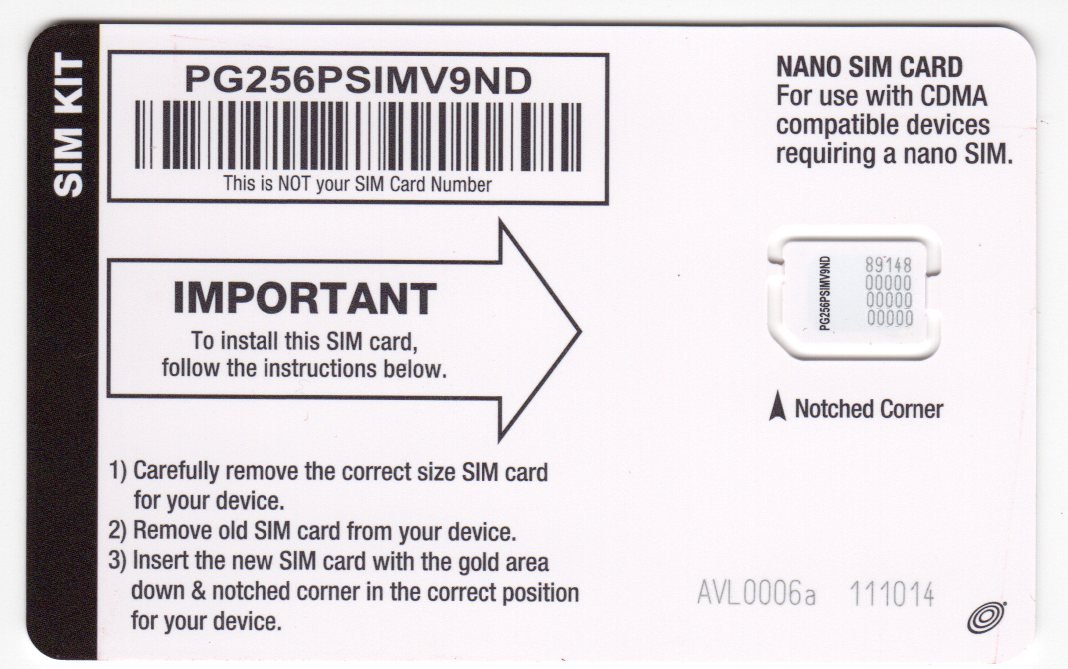 PagePlusDirect.com - Order Your Page Plus 4G LTE SIM Card - $9.79 or $11.29